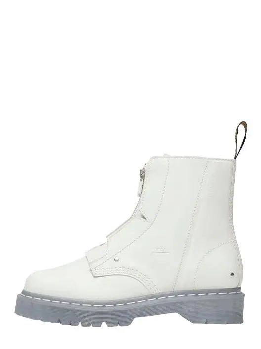 Dr. Martens X A-cold-wall* 1460 Bex Ankle Boots - Cream