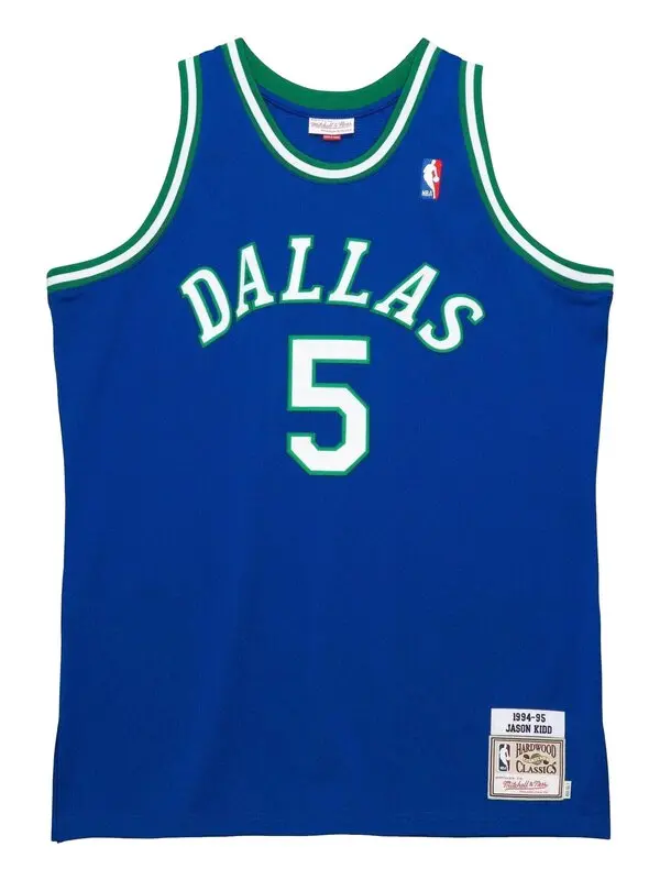 Mitchell & Ness X Nba Dallas Mavericks 1994-95 Jason Kidd Jersey - Blue