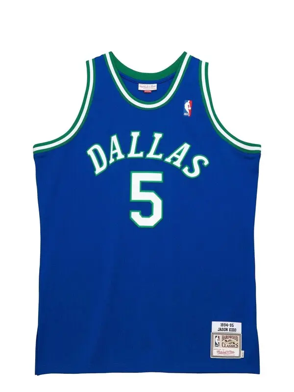 Mitchell & Ness X Nba Dallas Mavericks 1994-95 Jason Kidd Jersey - Blue