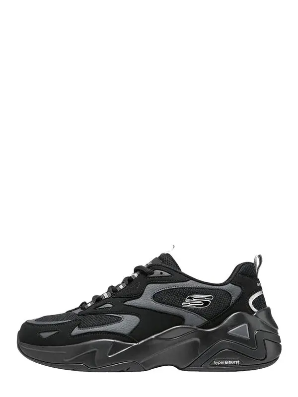 Sketchers Stamina V3 Athletic Sneakers - Black/grey