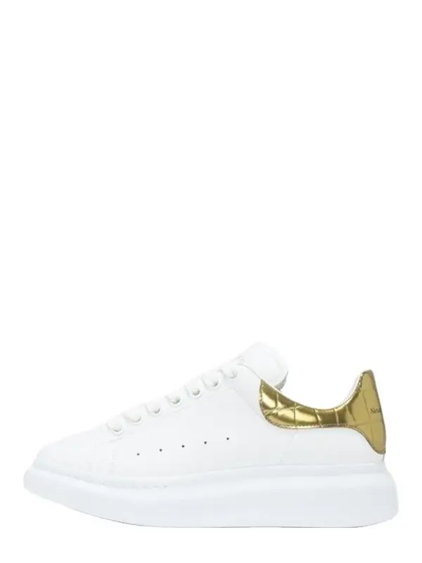Alexander McQueen Oversized Sneaker - White/gold
