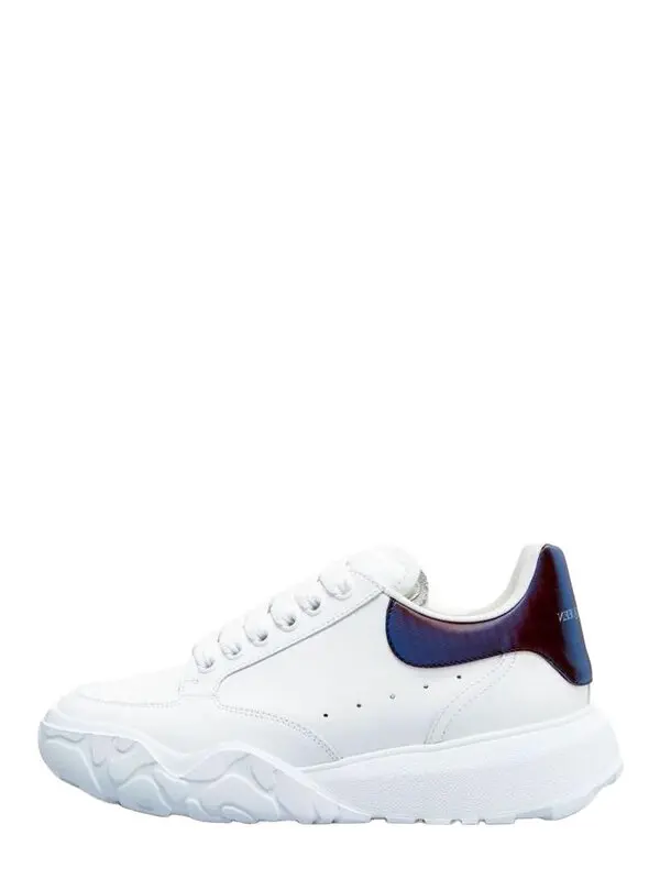 Alexander McQueen Court Trainer - White/black/blue