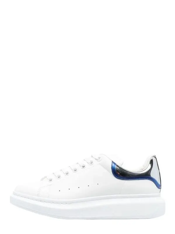 Alexander McQueen Oversized Sneakers - White/black/blue