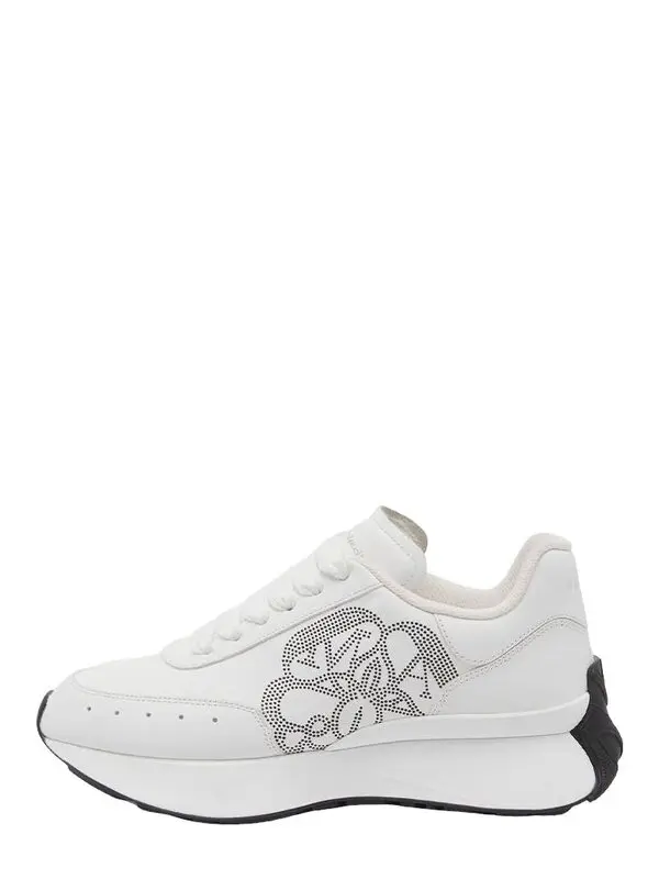 Alexander McQueen Sprint Runner Sneakers - White/black