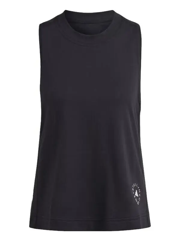 Adidas By Stella Mccartney Sleeveless Tank Top - Black