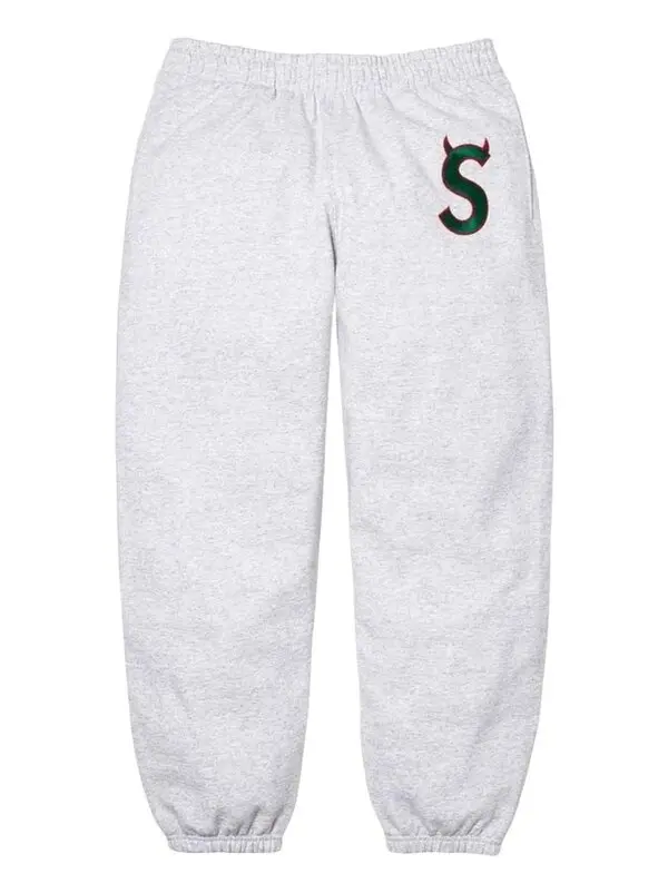 Supreme Ss26 Devil Logo Sweatpant - Grey