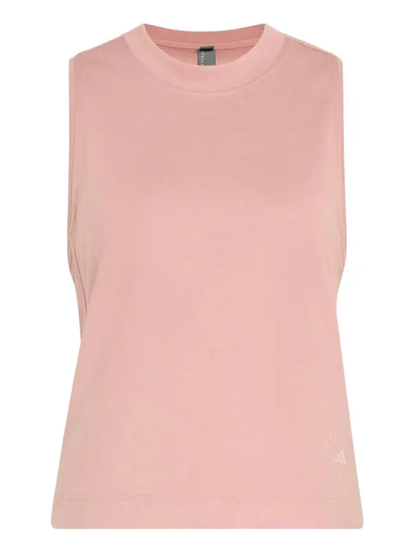 Adidas By Stella Mccartney Sleeveless Crewneck Tank - Brown Mauve