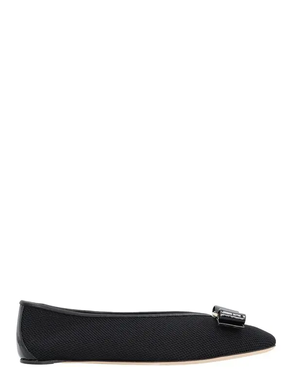 FERRAGAMO Vara Bow Ballet Flats - Black