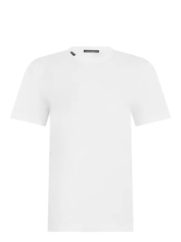Dolce & Gabbana Cotton Short-sleeve T-shirt - White