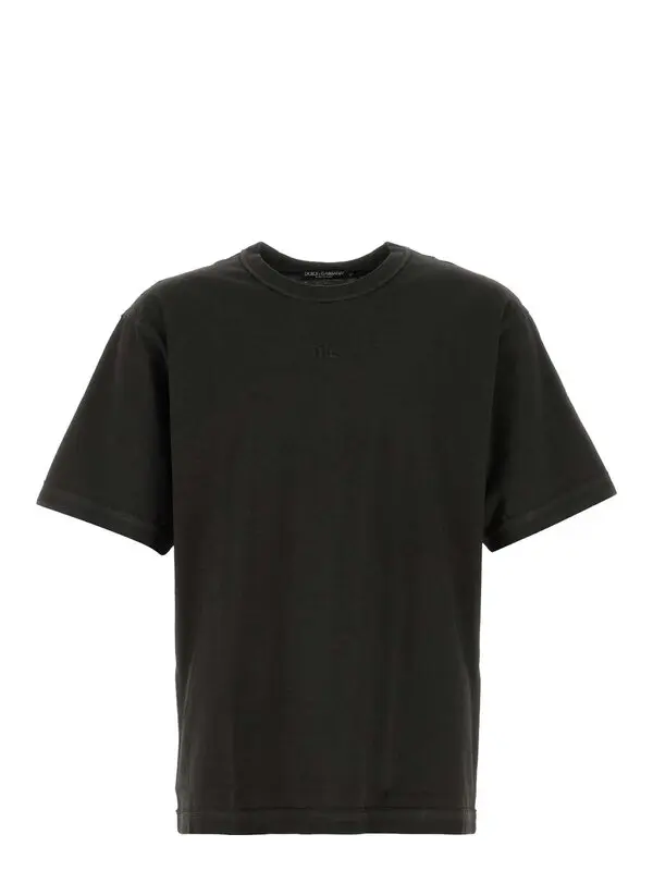 Dolce & Gabbana Cotton T-shirt For - Black