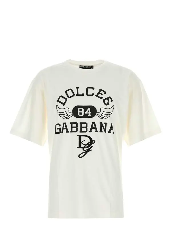Dolce & Gabbana Cotton T-shirt For - White