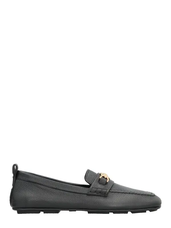 Versace Villa Driver Loafers - Black