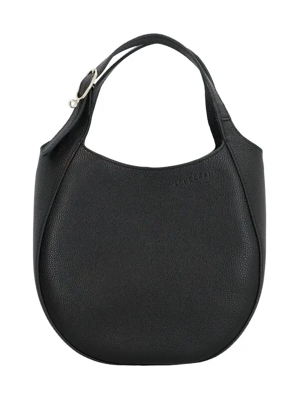 Longchamp Le Foulonné S Handbag In Leather - Black