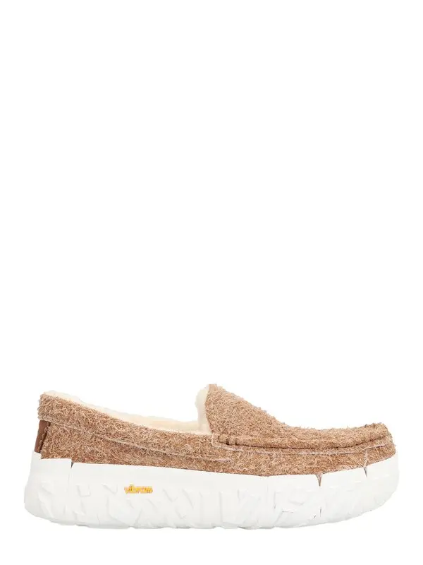 UGG Ascot Shearling-lined Loafers With Vibram Sole - Brown