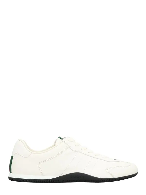 Gucci Leather Sneakers - White
