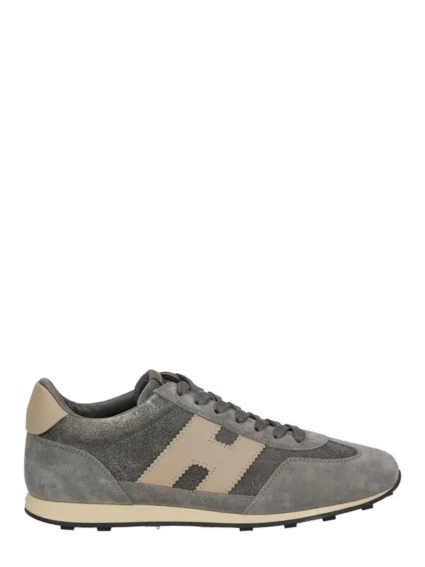 Hogan Lace Up Sneakers - Grey