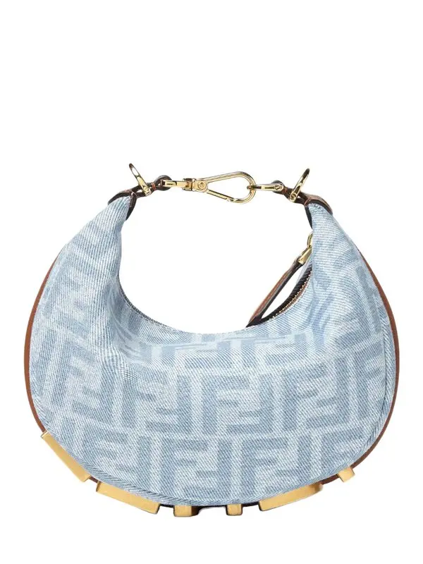 Fendi Mini Baguette Bag - Denimselov
