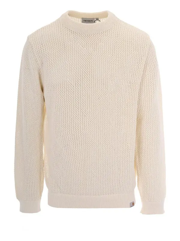 Carhartt Work In Progress Open-knit Crewneck Sweater - Cinnerus