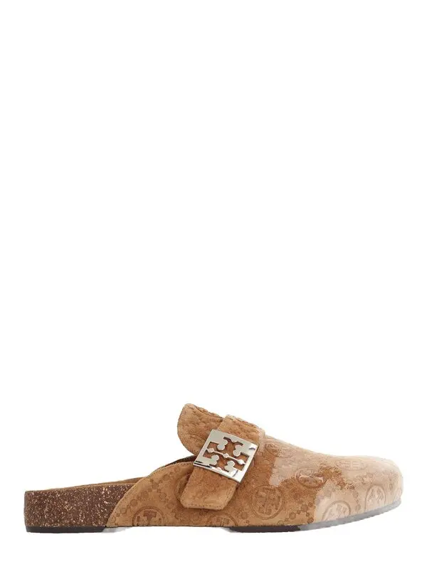 Tory Burch Mellow Suede Flat - Brown