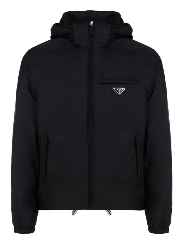 Prada Lamb Leather Jacket - Nero