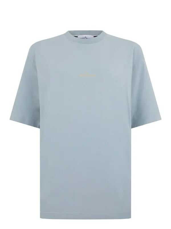Stone Island Short-sleeve T-shirt - Turquoise