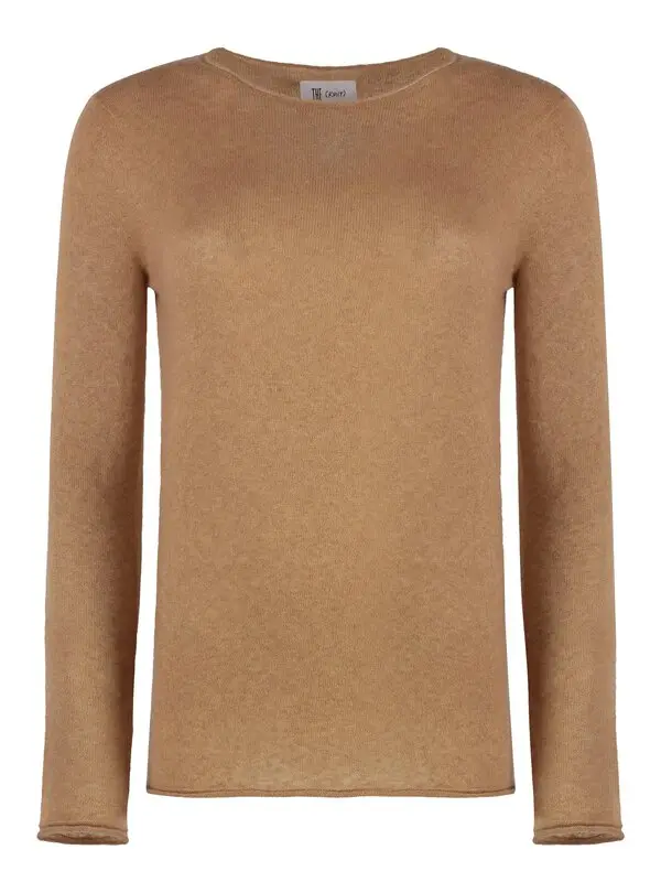 THE ALPHABET Silk-cashmere Blend Pullover - Camel