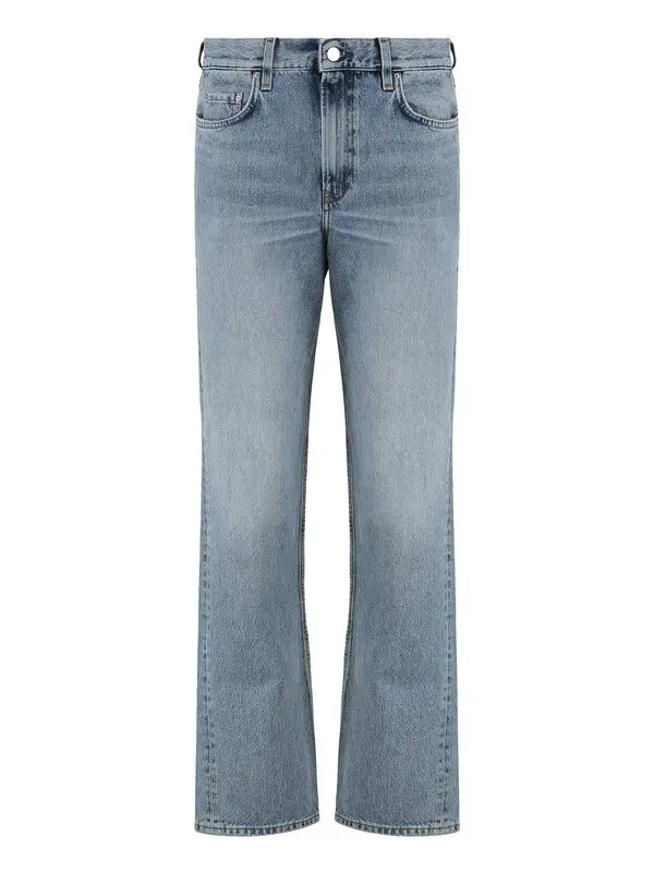 TOTEME Straight-leg Organic Cotton Jeans - Denim