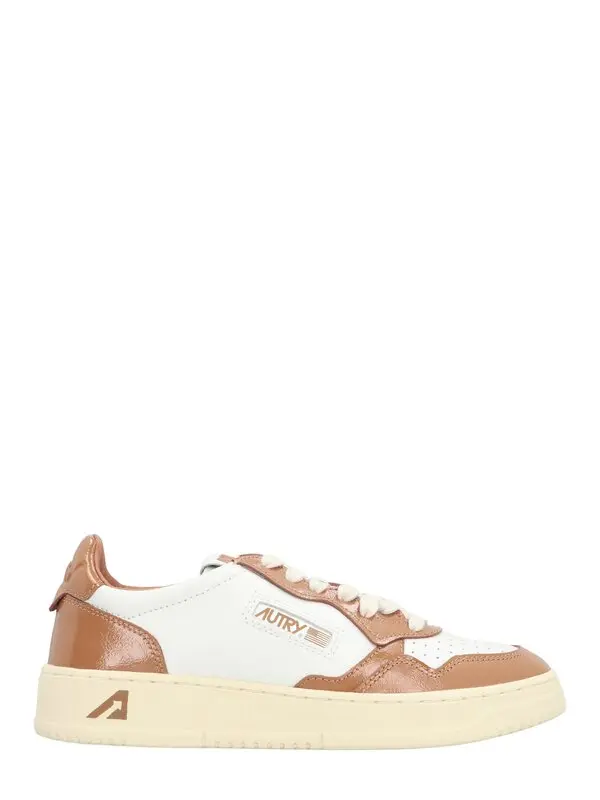 AUTRY Medalist Leather Low-top Sneakers - White