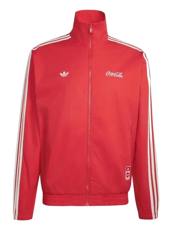 ADIDAS ORIGINALS Coca-cola Cotton Firebird Track Jacket - Vividred