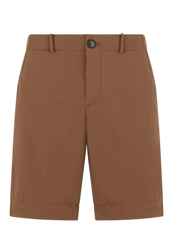 RRD Straight-cut Technical Fabric Bermuda Shorts - Brown