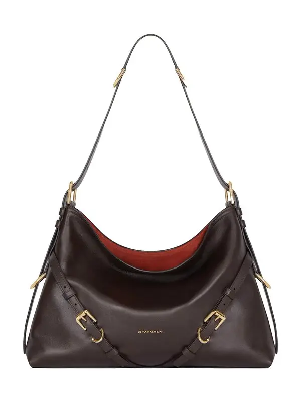 Givenchy Vouyou Medium Shoulder Bag - Chocolate
