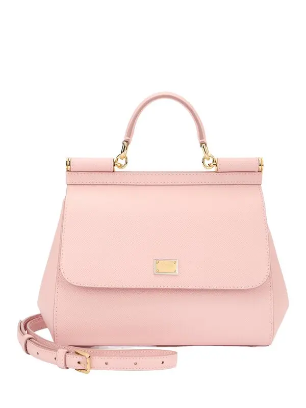 Dolce & Gabbana Sicily Mini Dauphine Handbag - Pink