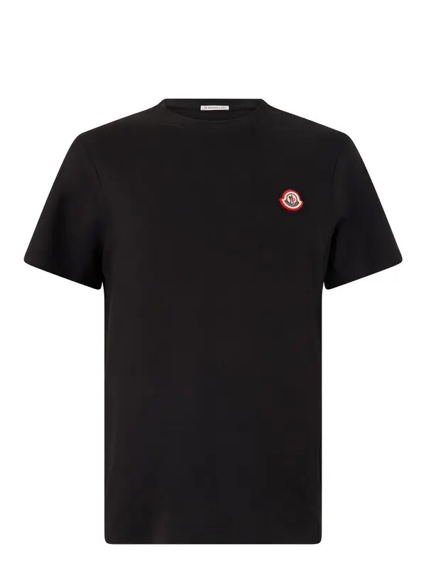 Moncler Logo T-shirt - Black