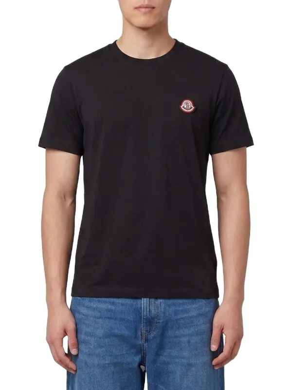 Moncler Logo T-shirt - Black