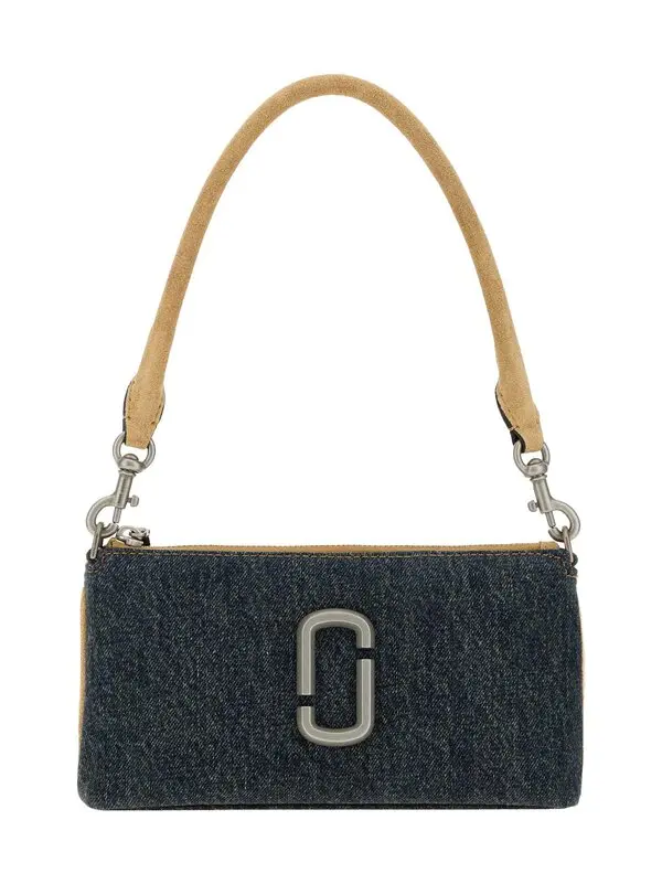 Marc Jacobs Denim Shoulder Handbag - Blue