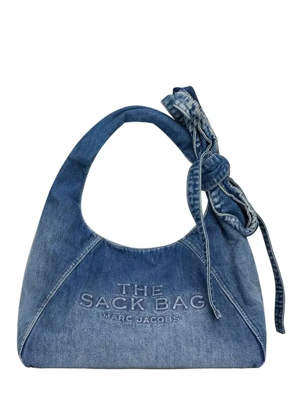 Marc Jacobs Denim Shoulder Handbag - Blue