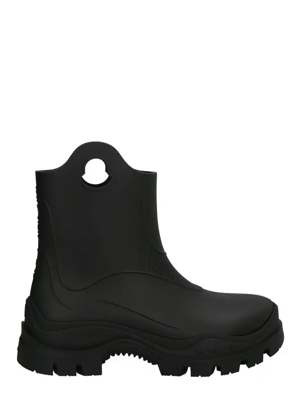 Moncler Misty Cut-out Rain Boots - Black