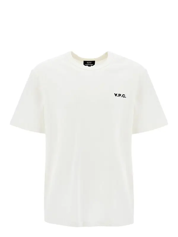 A.p.c. Boxy Petit Cotton Crew-neck T-shirt - Ivory