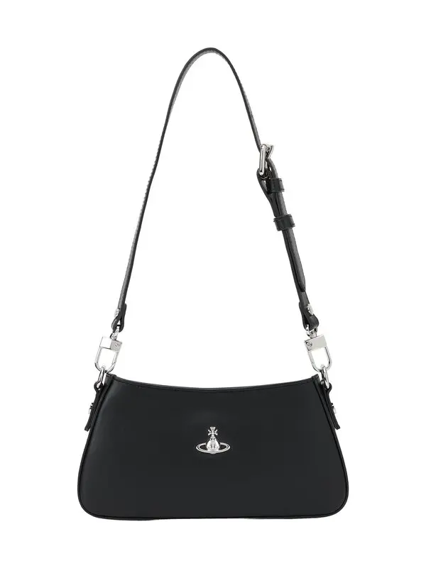 VIVIENNE WESTWOOD Orb Mini Shoulder Handbag - Black