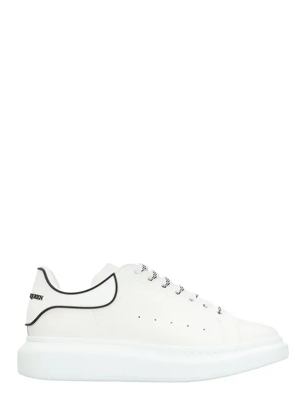 Alexander McQueen Leather Chunky Sneakers - White