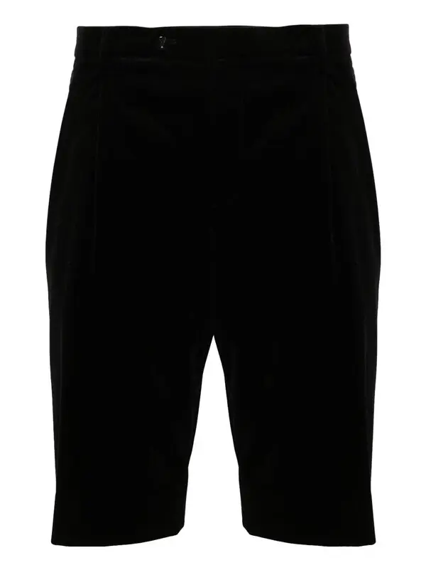 Gucci Velvet Tailored Short Trousers - Black