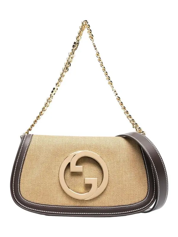 Gucci Blondie Shoulder Handbag - Brwn Bei/c