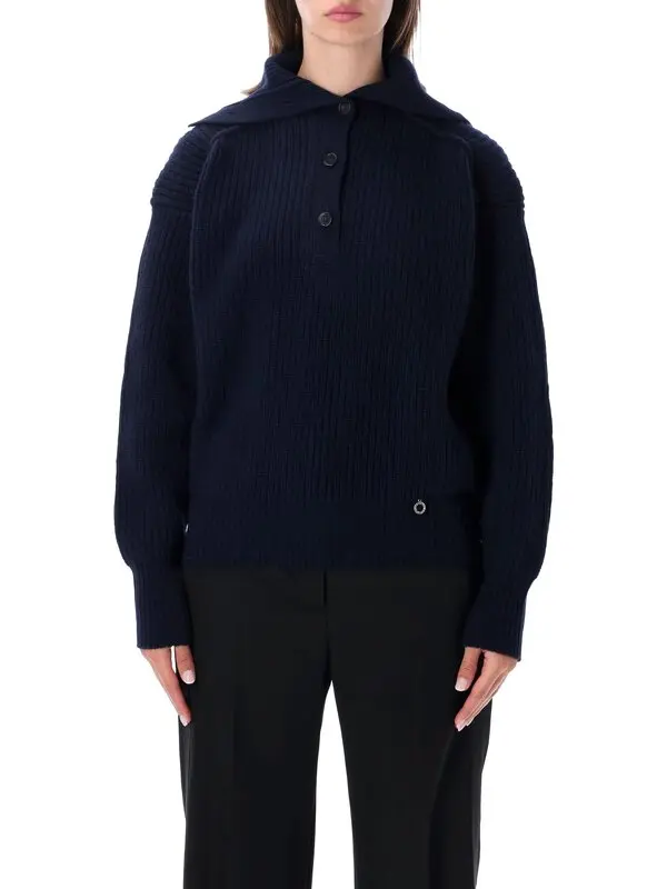 Stella McCartney Cashmere & Virgin Wool Sweater - Blu
