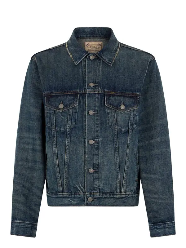 Polo Ralph Lauren Classic Fit Denim Trucker Jacket - Blue
