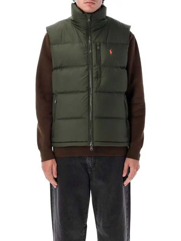 Polo Ralph Lauren Quilted Ripstop Padded Vest - Verde