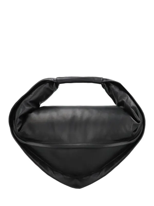 FEDERICO CINA Lamb Leather Handbag - Black