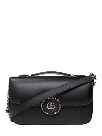 Gucci Gg Refined Handbag - Black