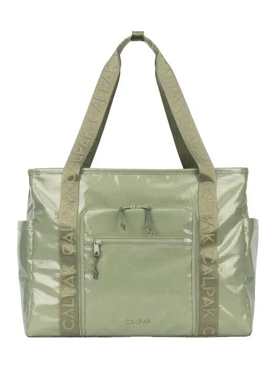 CALPAK Terra 35l Water-resistant Zip Tote - Juniper
