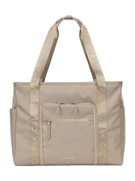 CALPAK Terra 35l Water-resistant Zip Tote - Stone