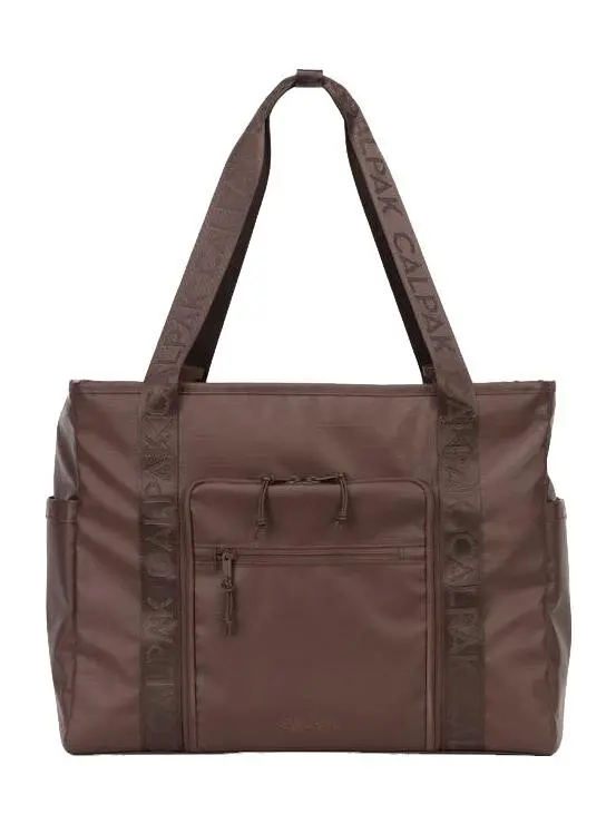 CALPAK Terra 35l Water-resistant Zip Tote - Walnut